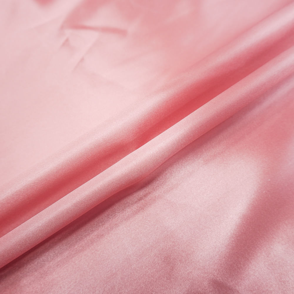 Tecido cetim charmousse rosê