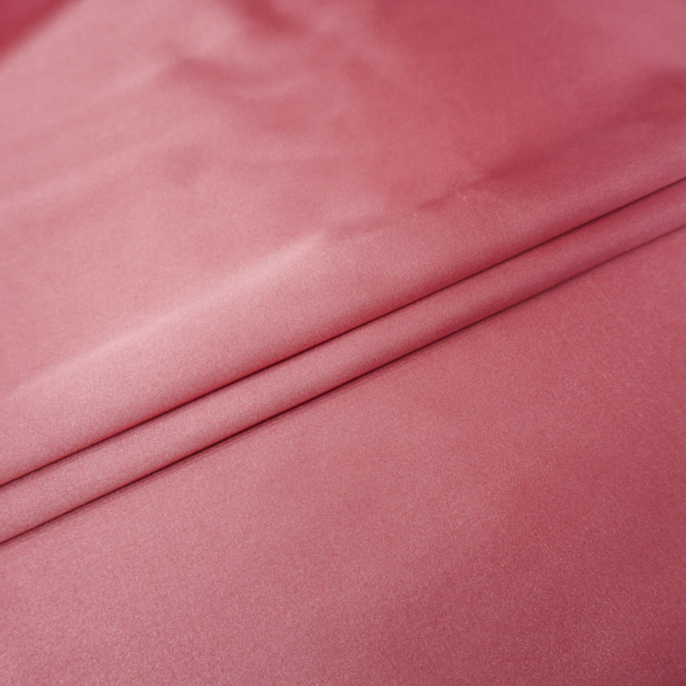 Tecido cetim com elastano rosê