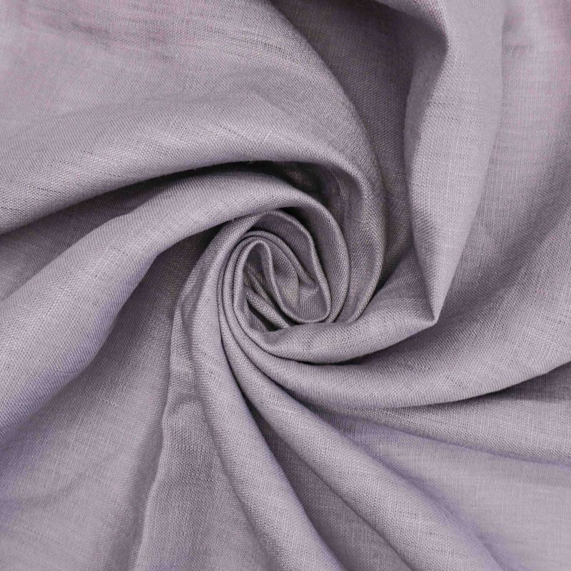 Tecido linho puro cinza