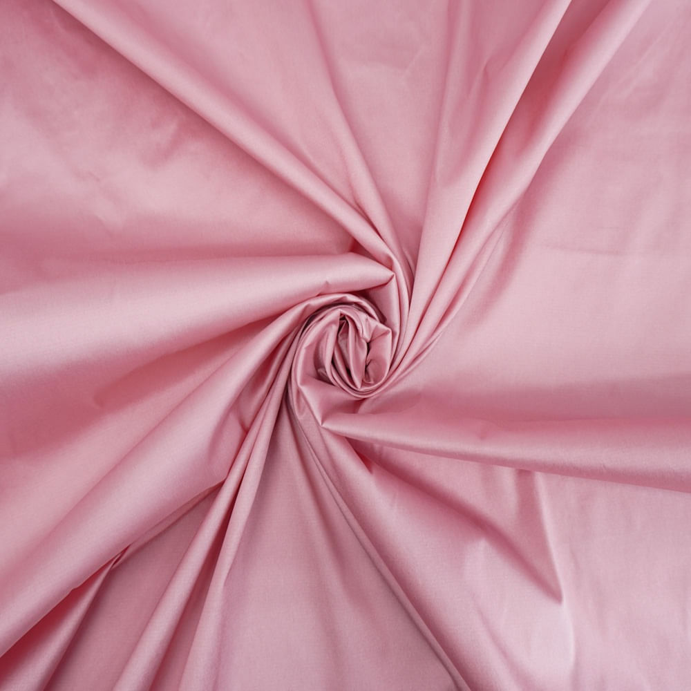 Tecido tafetá indiano rosa bebê und 50cm x 142cm